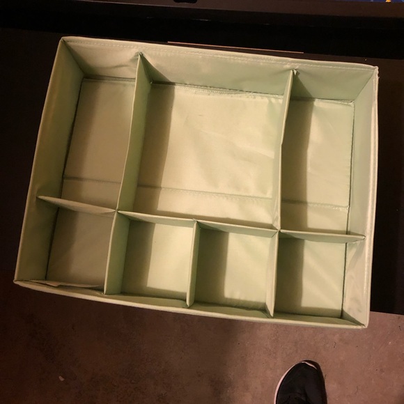 Storage & Organization | Mint Green Multicompartment Storage Tray With ...